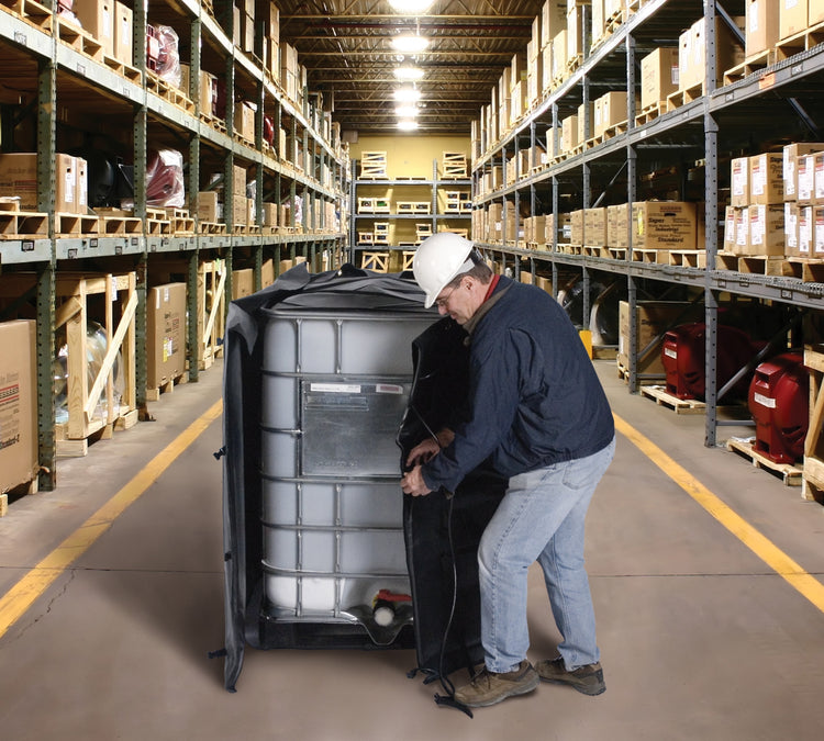 Freeze Prevention for IBC Totes – ToteHeater- Freeze Prevention ...